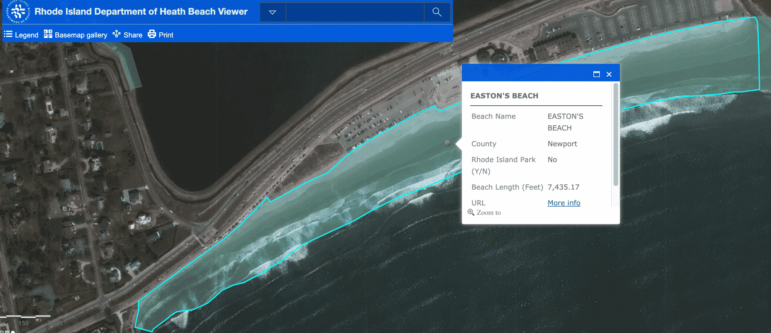 RIDOH: First Beach Unsafe For Swimming - WarwickPost.com